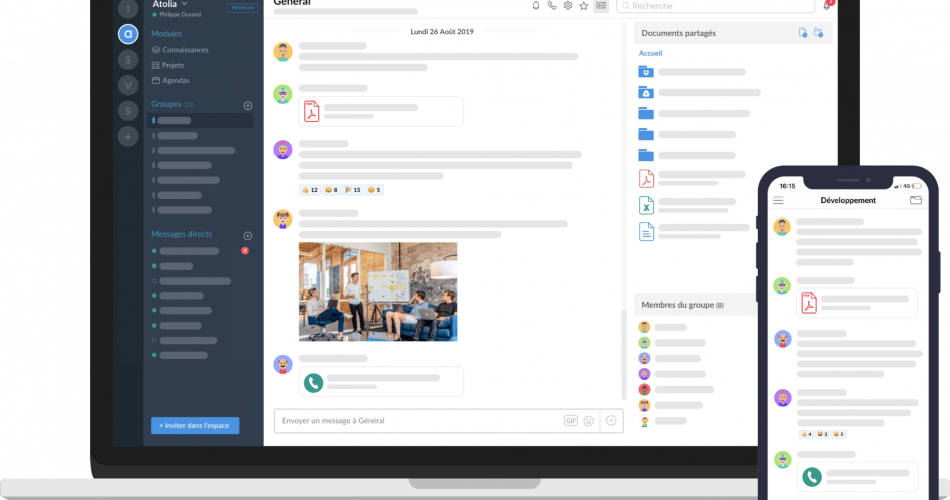 Atolia, une application collaborative qui simplifie le travail d'équipe ...