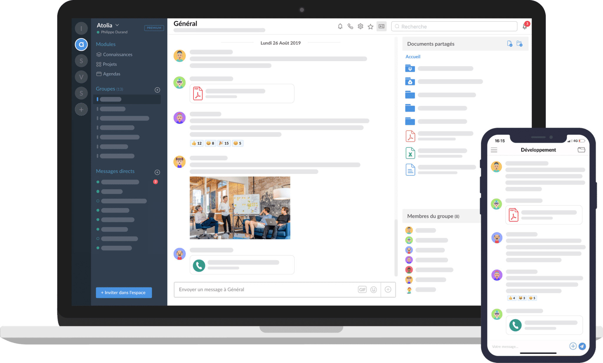 Atolia, une application collaborative qui simplifie le travail d'équipe ...